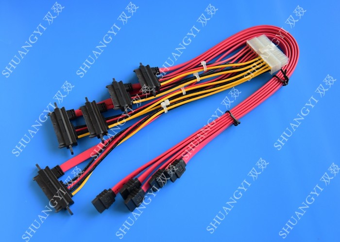 SAS 29PIN to SATA 7PIN+BIG 4PIN Cable 45cm