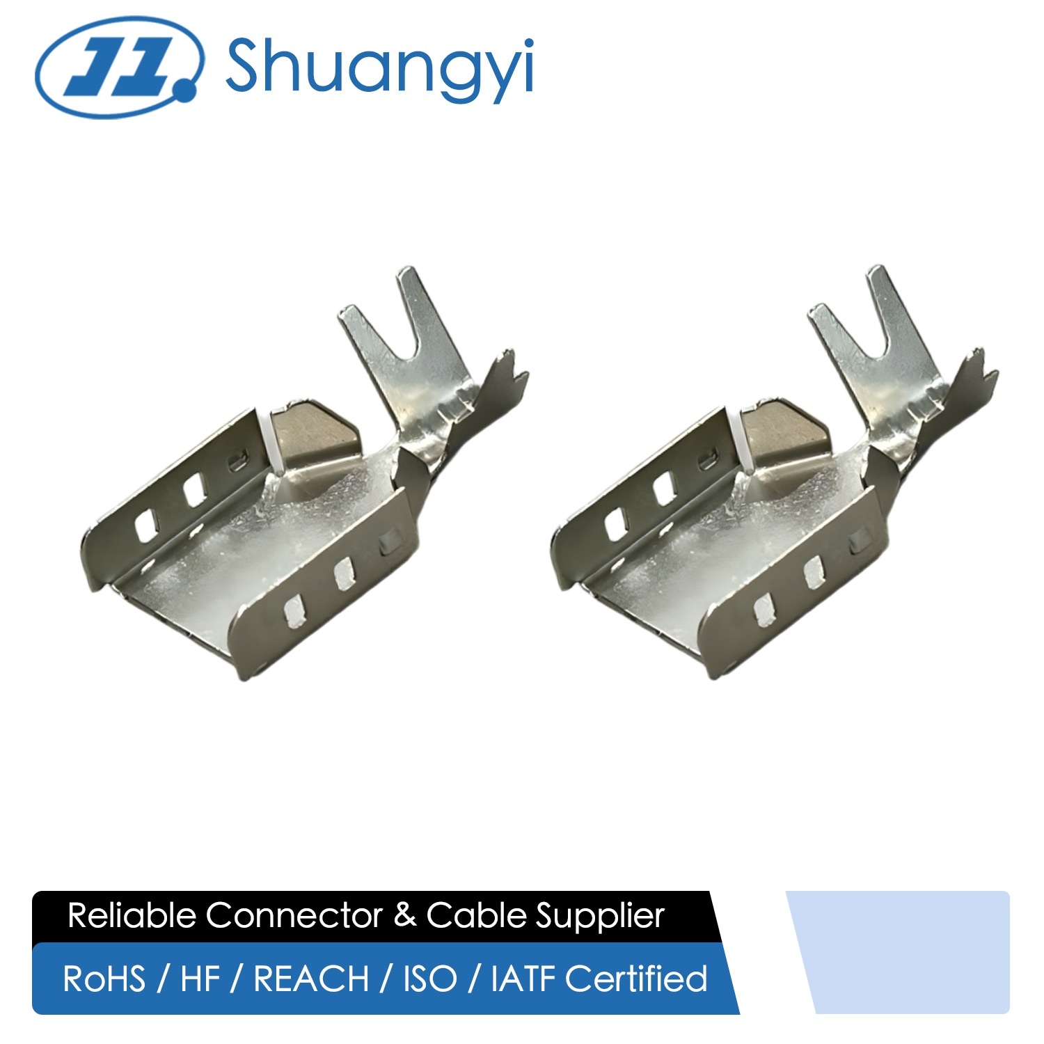 USB 2.0 AM Three-Piece Front Shell Connector | OD4.5 Cable Clamp | Pin ...