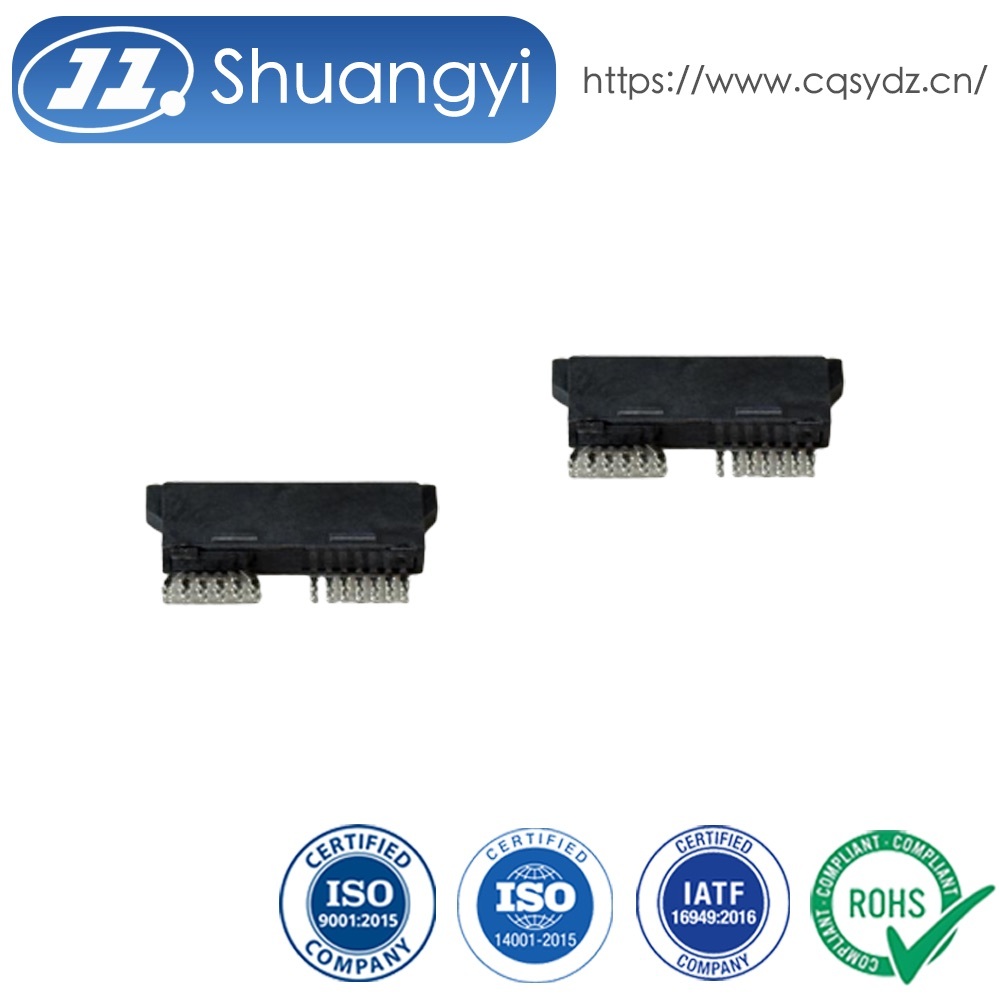 Right Angle SATA Female PCB Connector 7 Pin 1.27mm Pitch, Board Mount ...