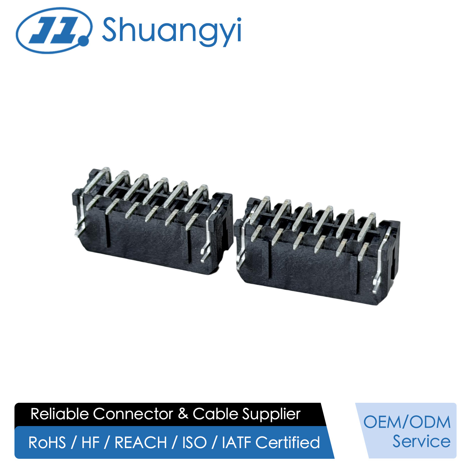 Micro Fit 3.0 2x6 Pin Header Connector, 3.00mm Pitch Side Entry PCB ...